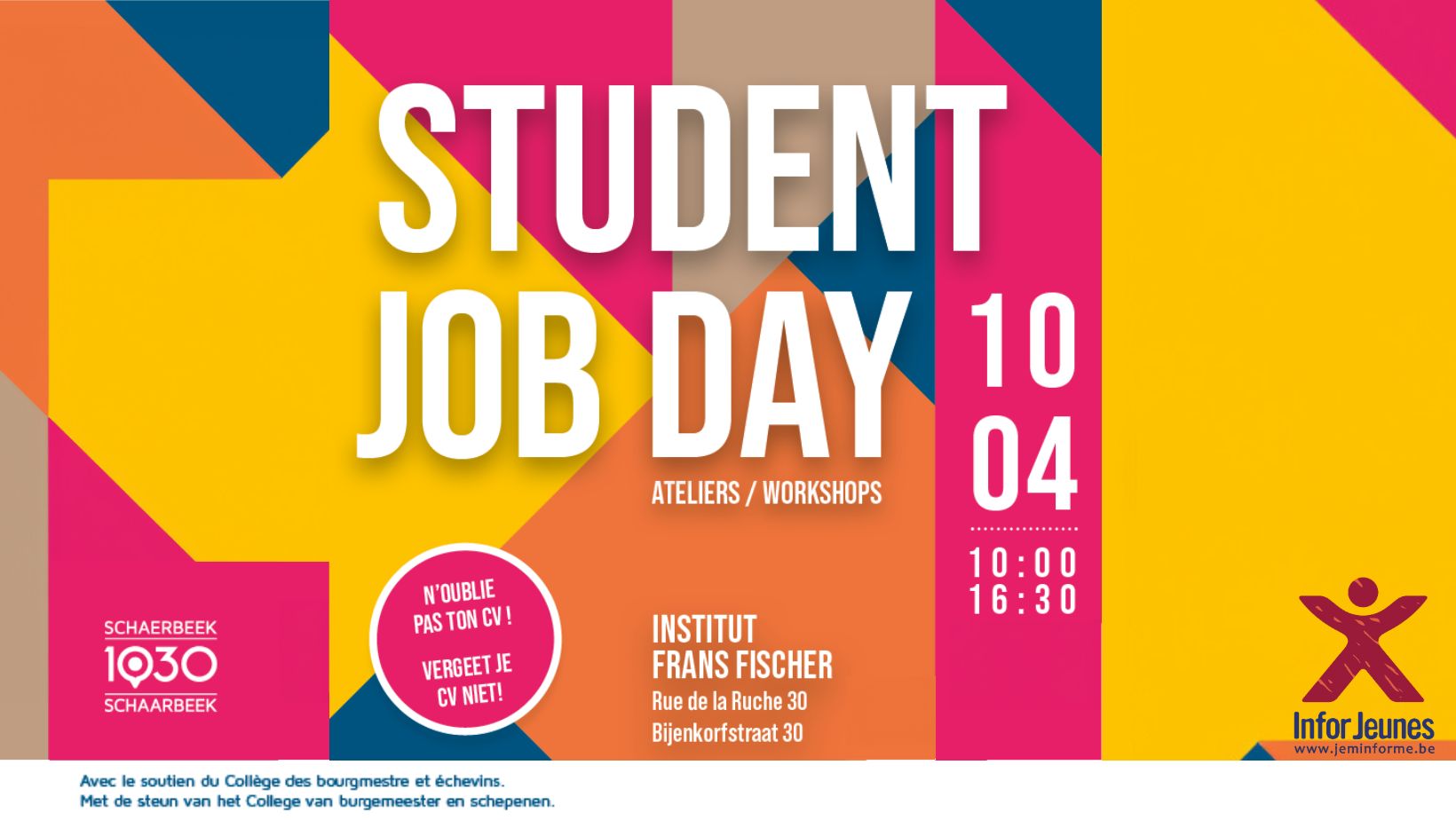 Le Student job day est de retour - Infor Jeunes